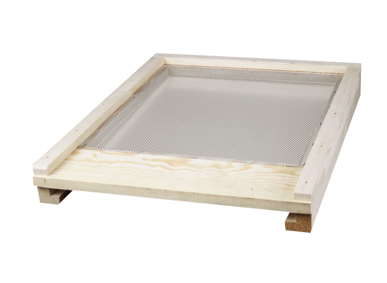 Plancher Dadant 10 Beenature en épicéa, ventilation totale INOX - Naturapi