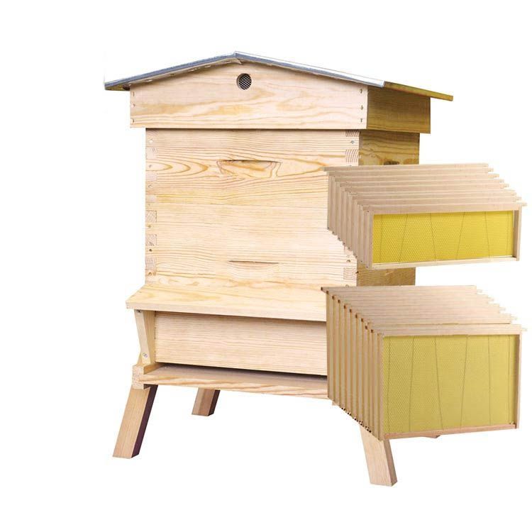 Pack Ruche Dadant 10 NatureCo – modèle Montagne Aérée + hausse & cadres ...