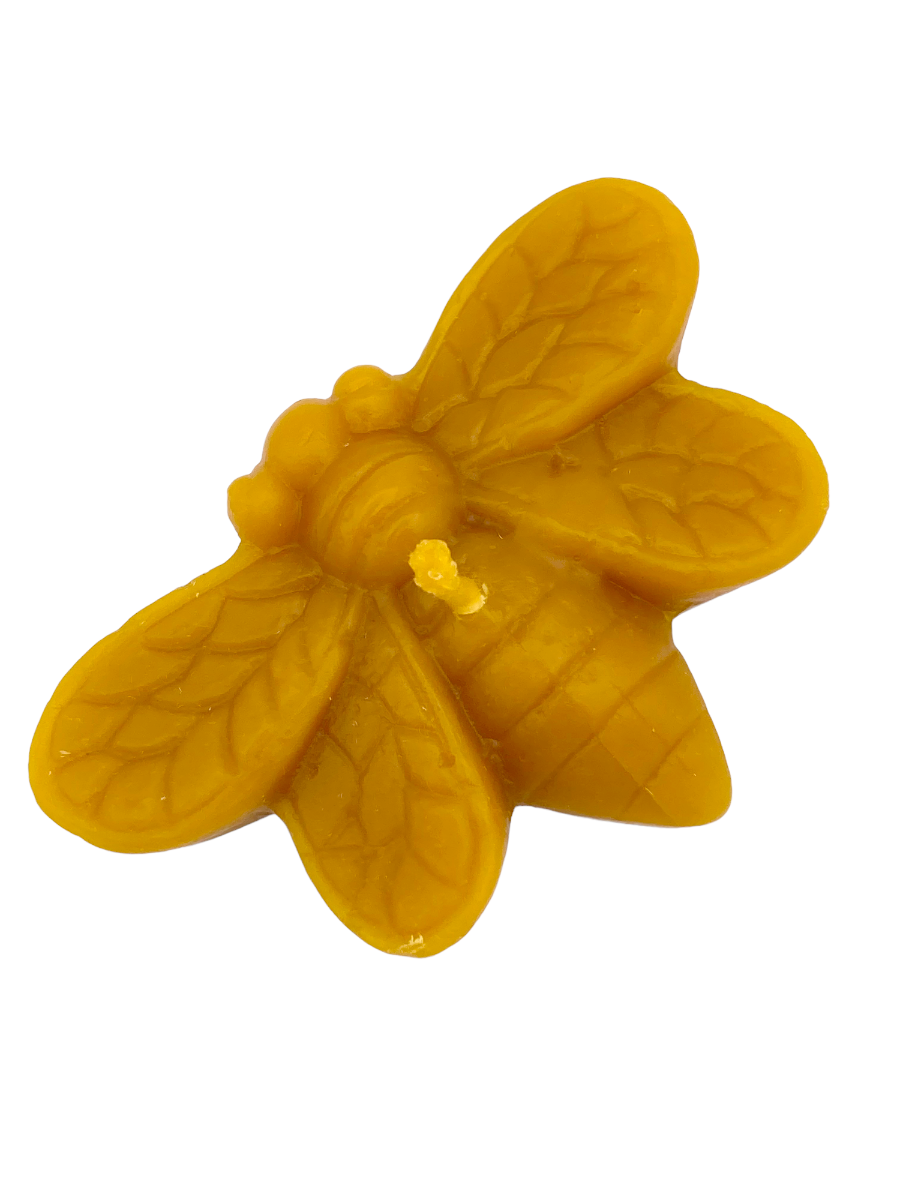 Bougie en cire d'abeille petite abeille 25x65mm - Bougies en cire d'abeille - Naturapi : Tout ...