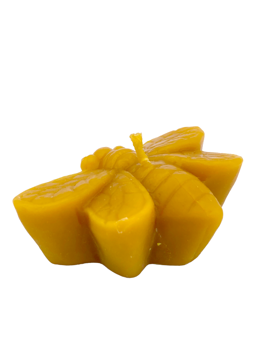 Bougie en cire d'abeille petite abeille 25x65mm - Bougies en cire d'abeille - Naturapi : Tout ...