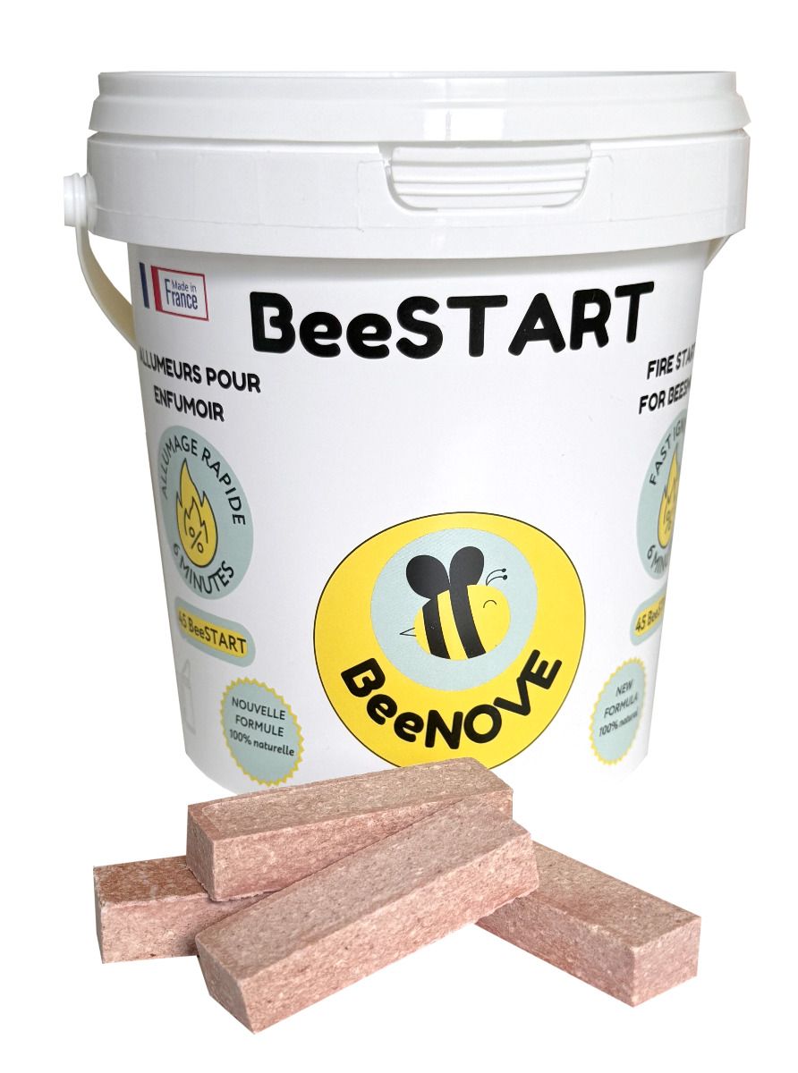 Allumeurs pour enfumoir BEESTART, la boite de 45 - Naturapi