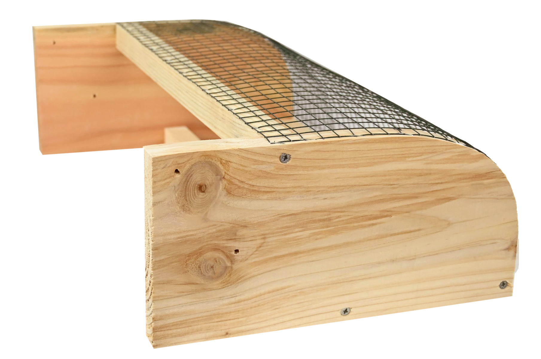Muselière anti-frelons en bois pour ruche Dadant 10 - Naturapi