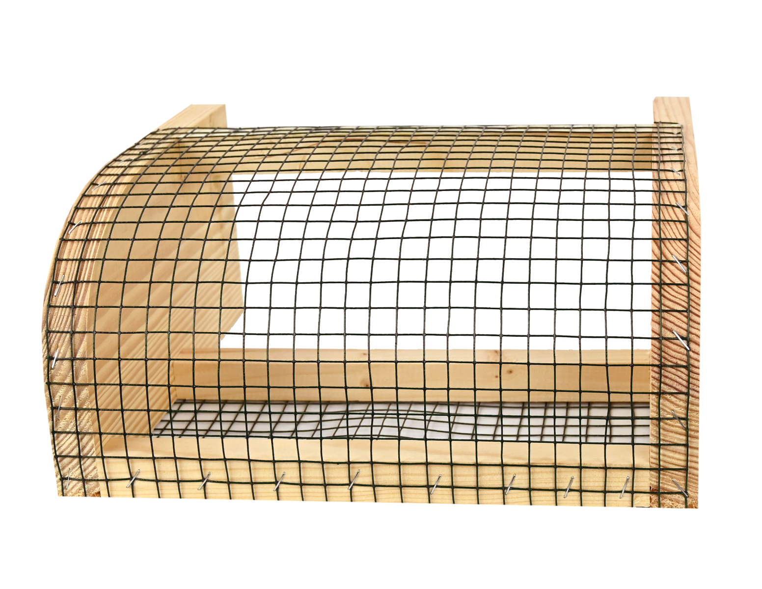 Muselière anti-frelons en bois pour ruchette Dadant 6 - Naturapi