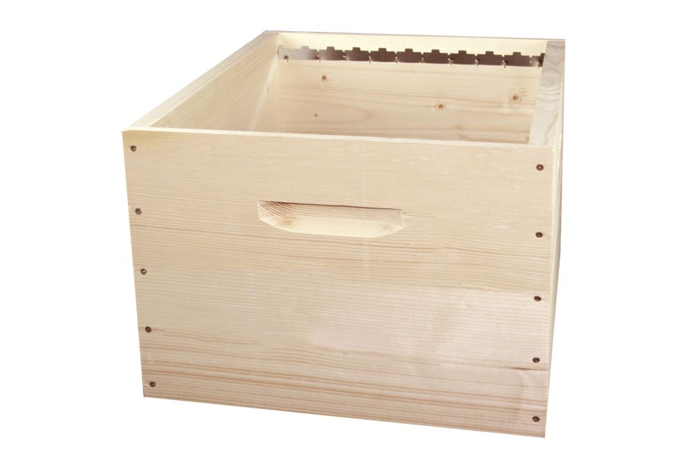 Ruche Dadant 10 Plancher cryptomeria + Corps épicéa + Toit 105mm - Naturapi