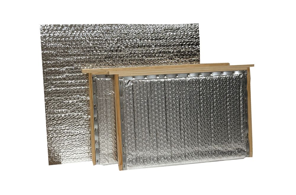 Pack Isolation ruche – 2 partitions + couvre-cadres ISOPLUS double ...